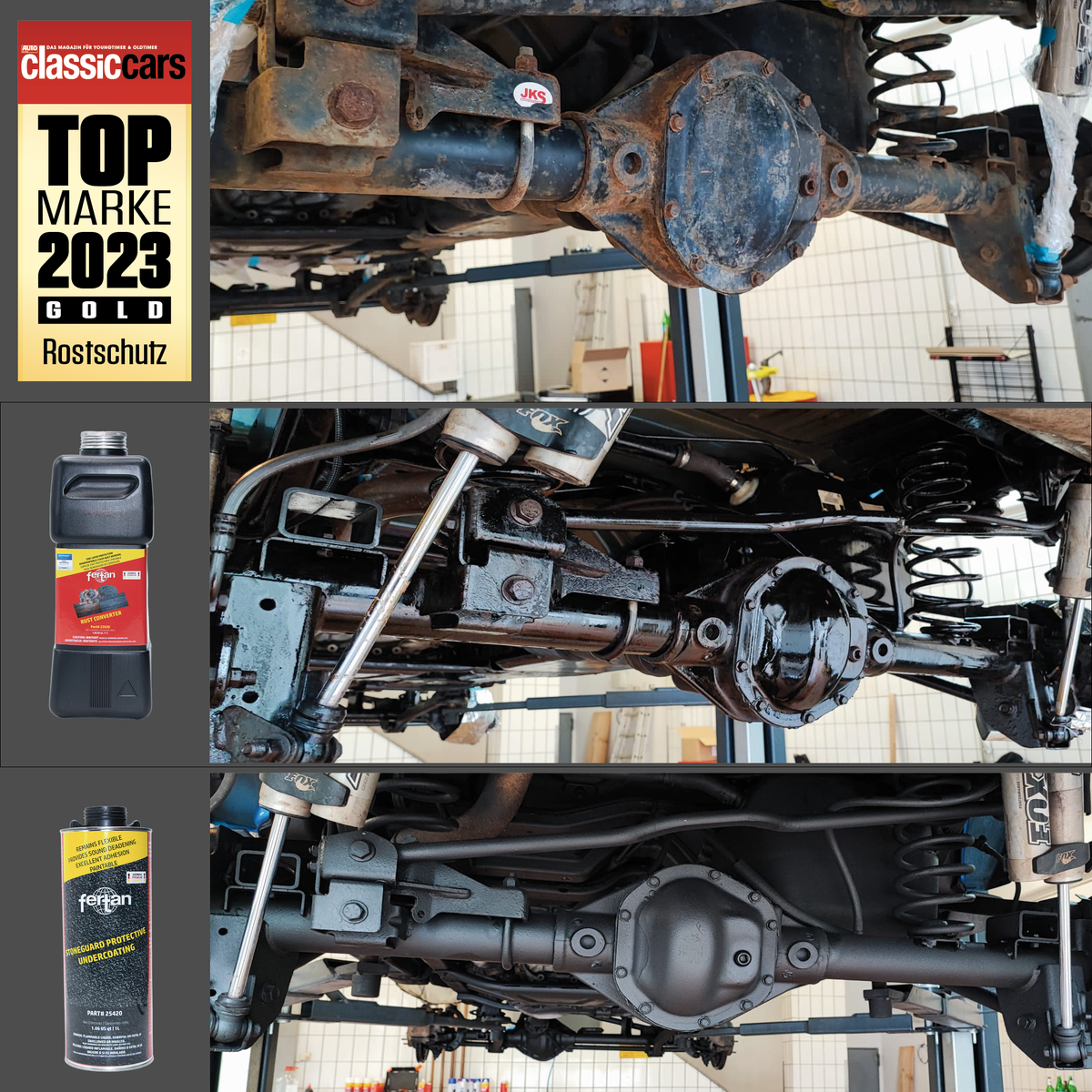 Underbody restoration kit – Professional - Black – FERTAN LLC